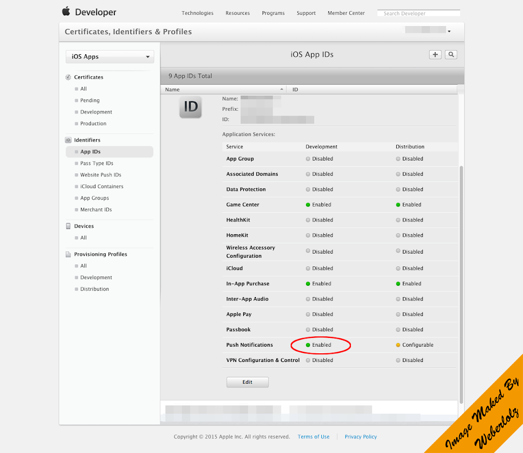 iOS Push Notification Certificate With Parse：申請憑證流程 | Blog - Weberlolz