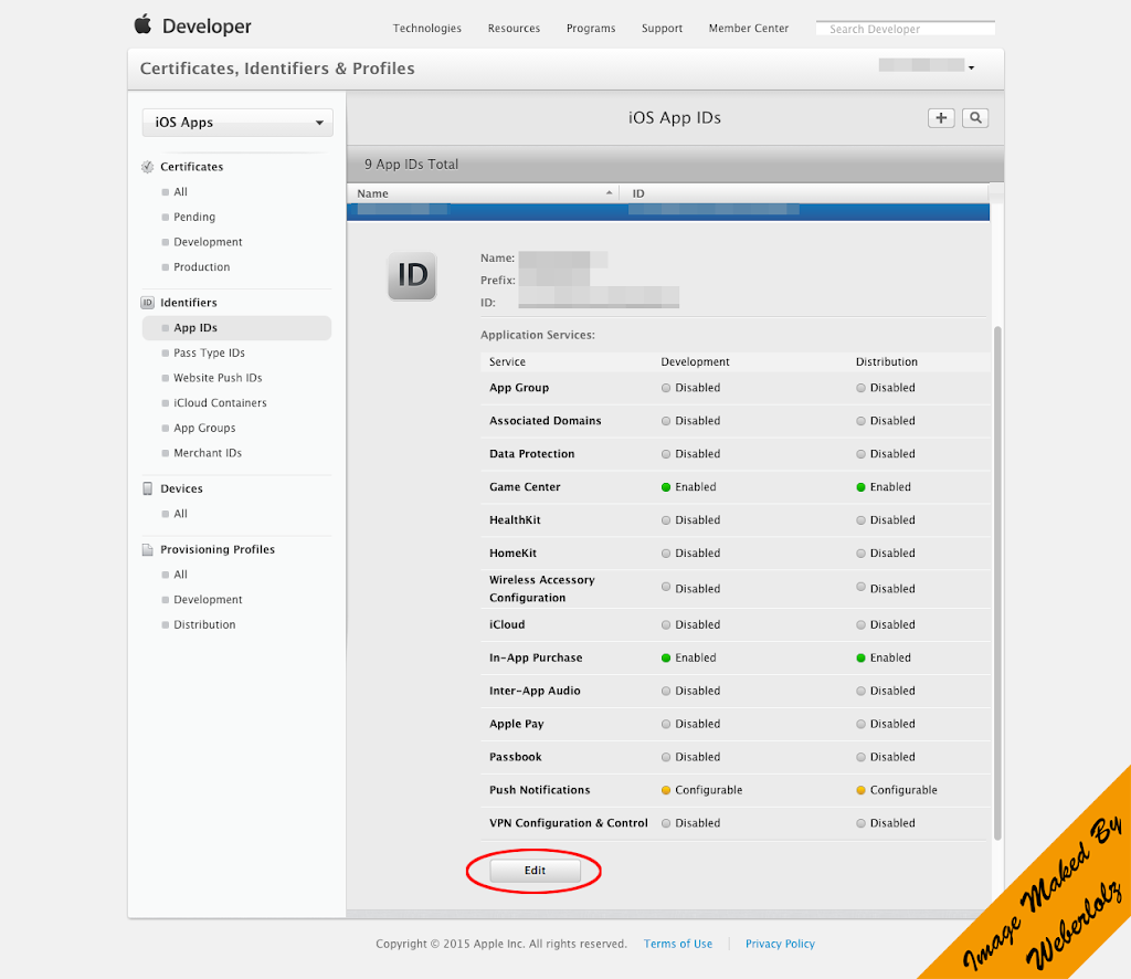 iOS Push Notification Certificate With Parse：申請憑證流程 | Blog - Weberlolz